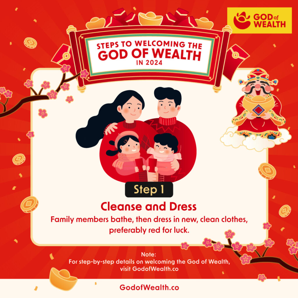 How to Welcome the God of Wealth in 2024 (接财神)